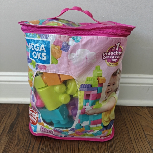 Mega Bloks | Toys | Mega Bloks First Builders Big Building Blocks Bag ...